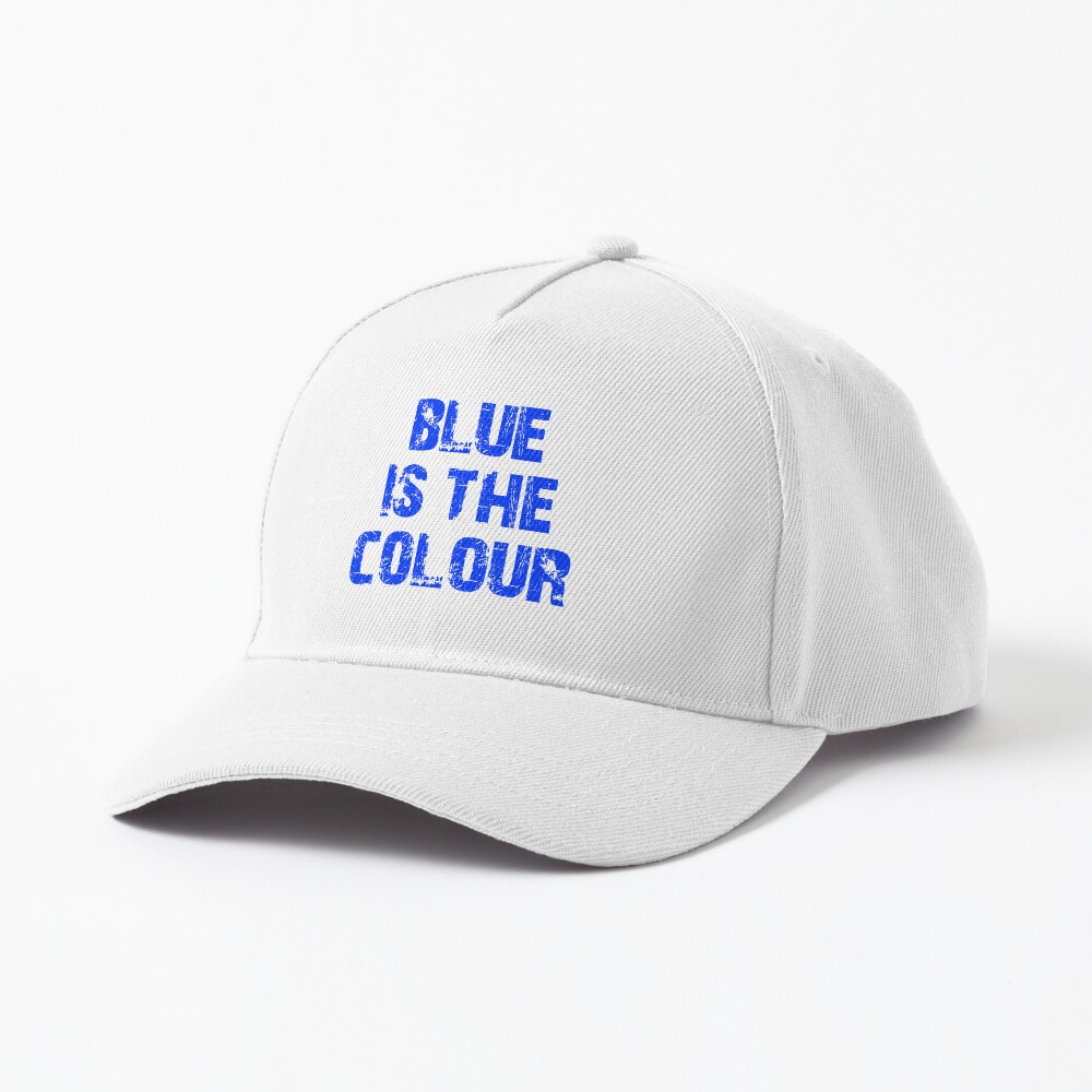 "Blue is the colour" Sticker for Sale by Truefans | Redbubble