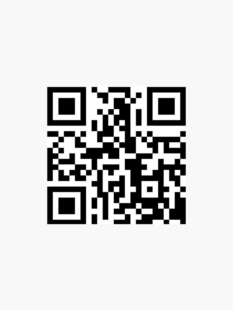 "Phub qr code" Sticker for Sale by ZED-DEZ | Redbubble