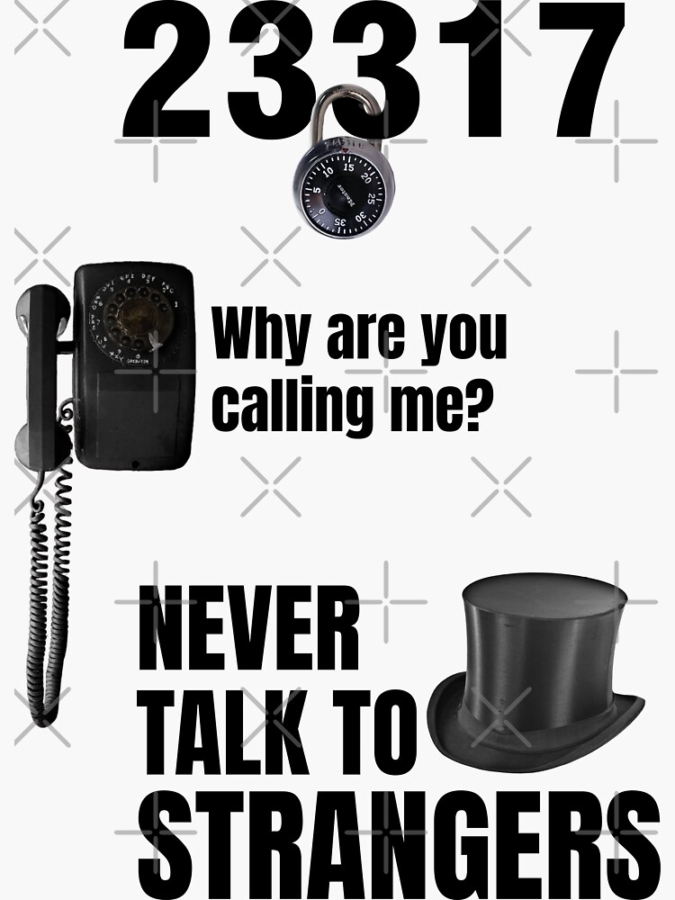 "The Black Phone, quotes sticker pack" Sticker for Sale by ...
