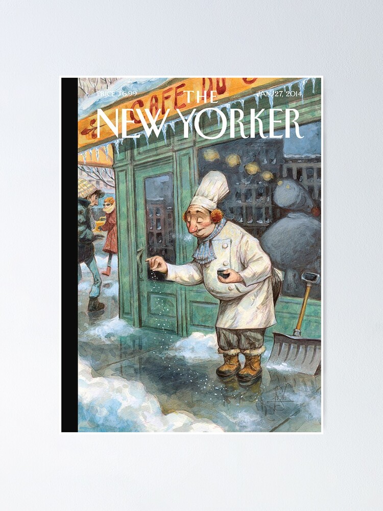 "NEW YORKER JUST A PINCH" Poster for Sale by Edwardaay | Redbubble