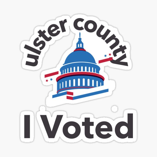 "hudson rowan | Ulster County I Voted | ulster election 2022" Sticker ...