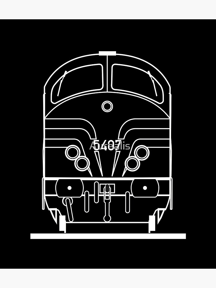 "Belgian Diesel Loc - SNCB-NMBS railway" Poster for Sale by Aurealis ...