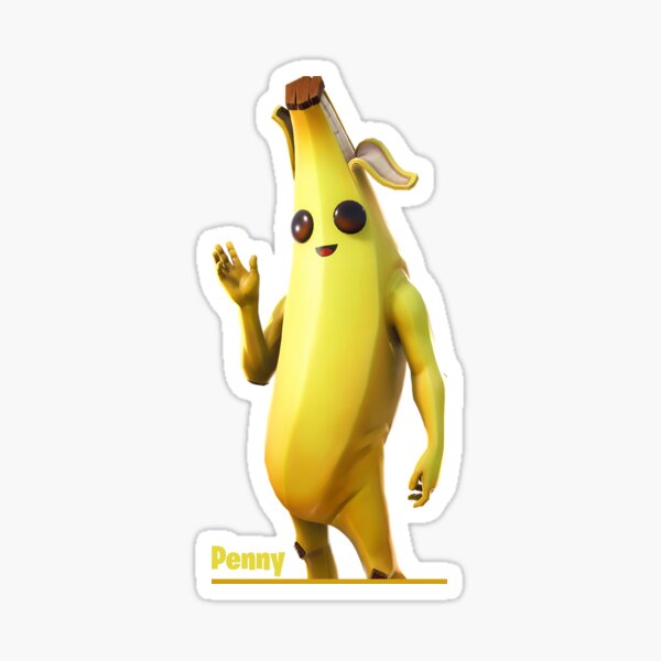 "Peely" Sticker for Sale by penyokshop | Redbubble