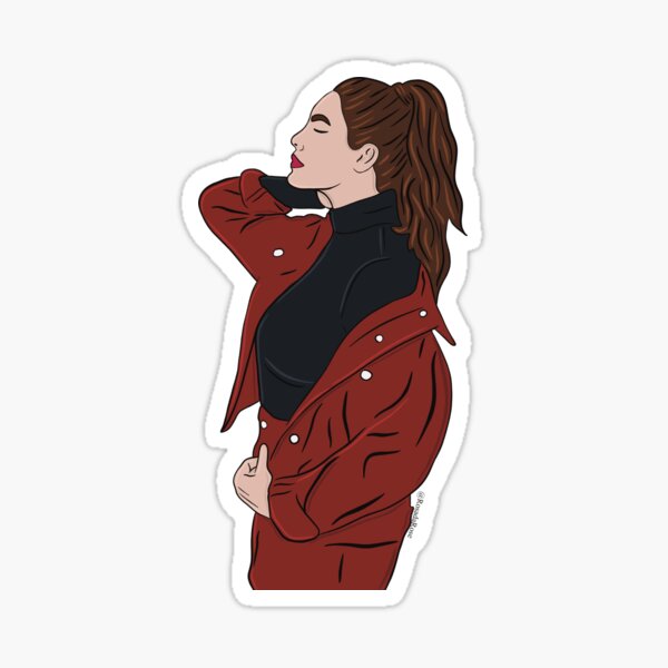 "Danielle Rose Russell #11" Sticker for Sale by Rosadarose | Redbubble