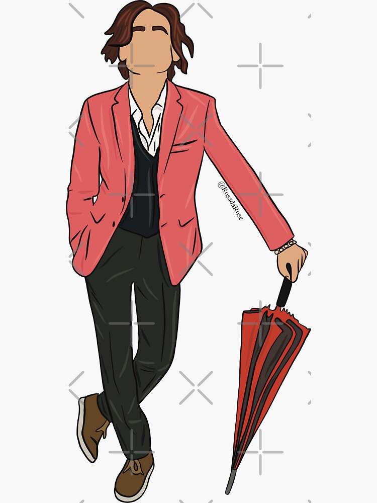 "Aidan #1" Sticker for Sale by Rosadarose | Redbubble