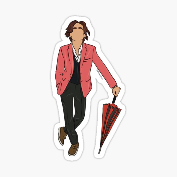 "Aidan #1" Sticker for Sale by Rosadarose | Redbubble