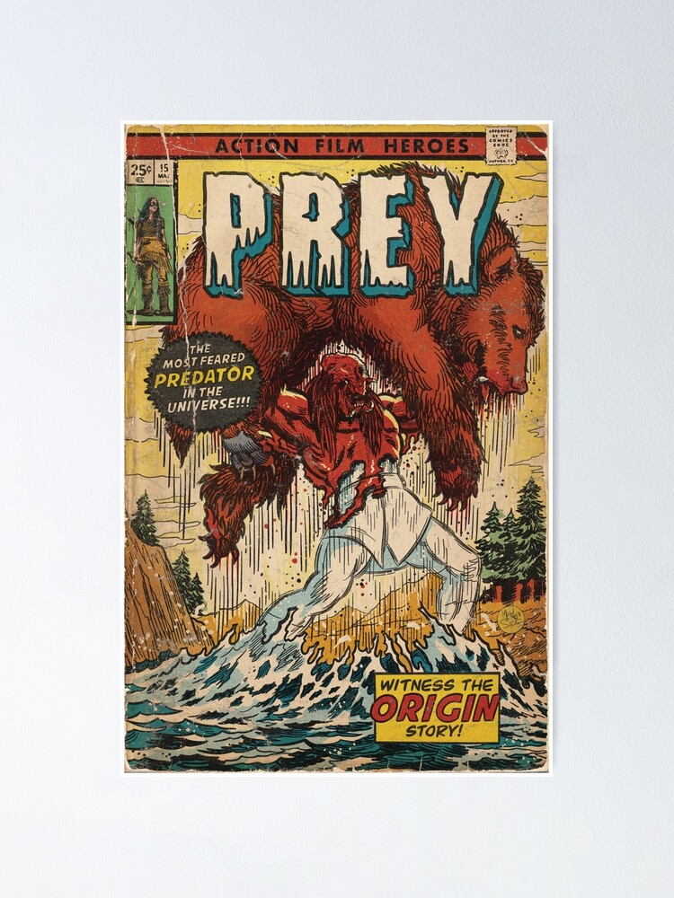 "PREY Vintage Comic Book Fan Art" Poster for Sale by MarkScicluna ...