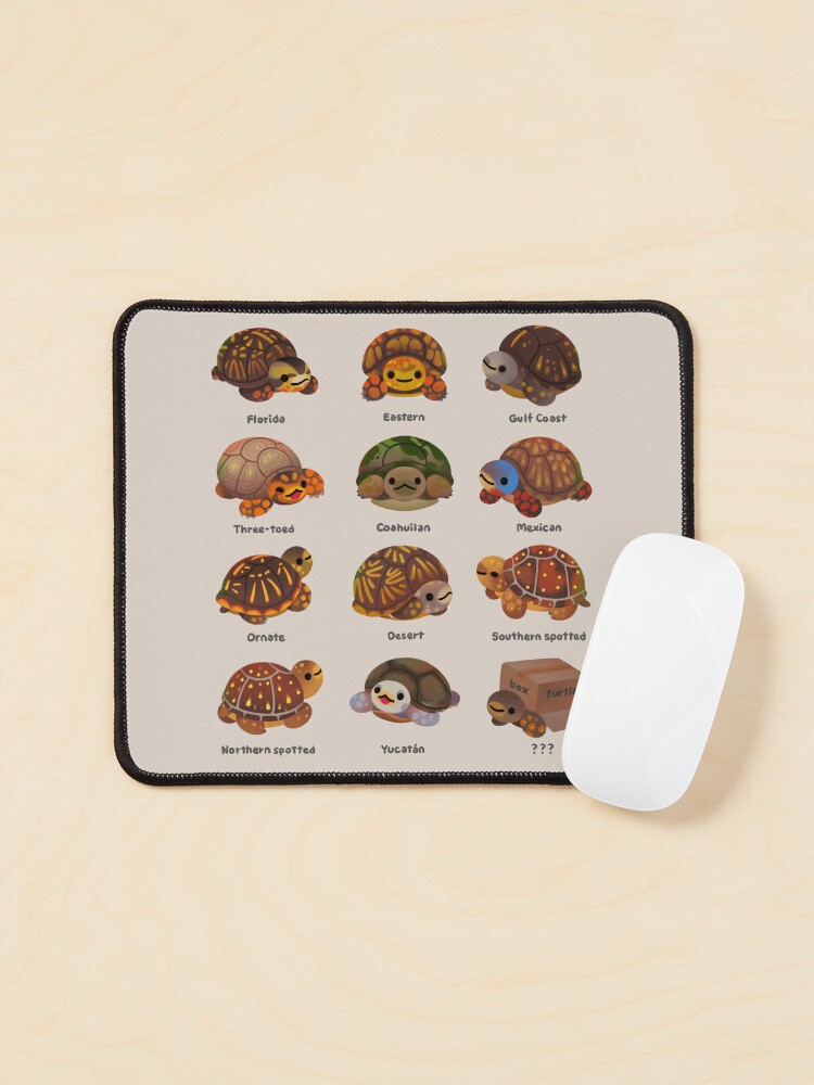 "Box turtle" Mouse Pad for Sale by pikaole | Redbubble