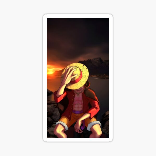 "Luffy" Sticker for Sale by lgdmarket | Redbubble