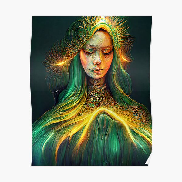 "Greek mythology : Demeter 1" Poster for Sale by CEVmemories | Redbubble