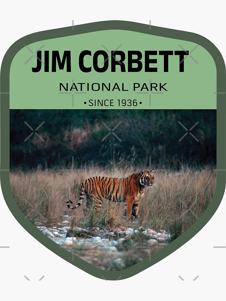 "Jim Corbett National Park" Sticker for Sale by Amazingstudio0 | Redbubble