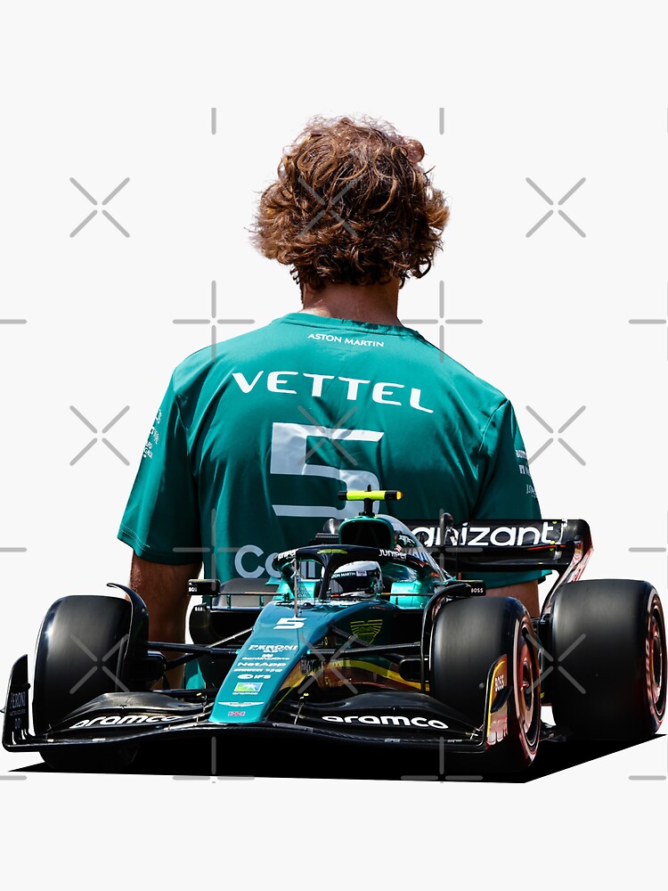 "Thank You Sebastian Vettel - F1 2022 v1" Sticker for Sale by F1RB ...