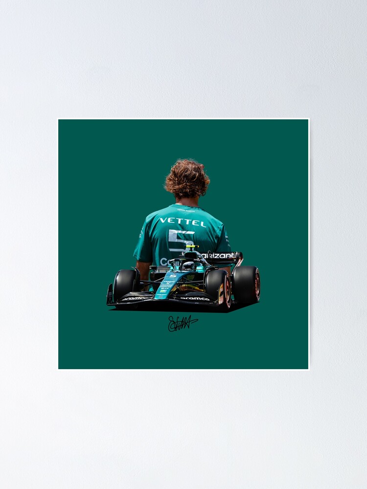"Thank You Sebastian Vettel - F1 2022 v2" Poster for Sale by F1RB ...