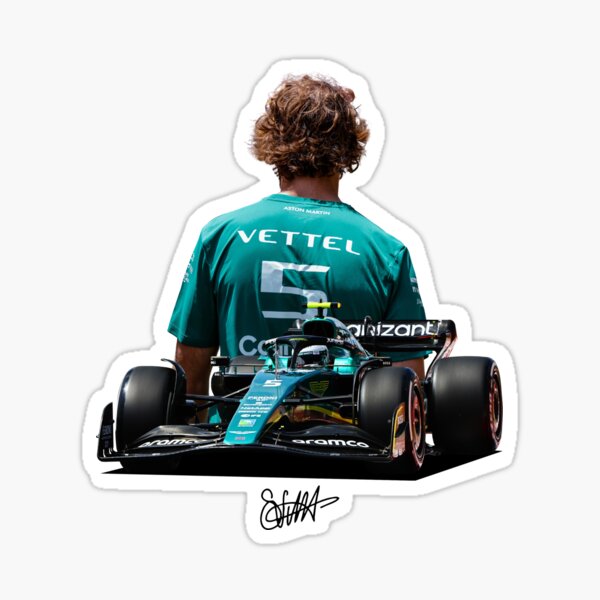 "Thank You Sebastian Vettel - F1 2022 v2" Sticker for Sale by F1RB ...
