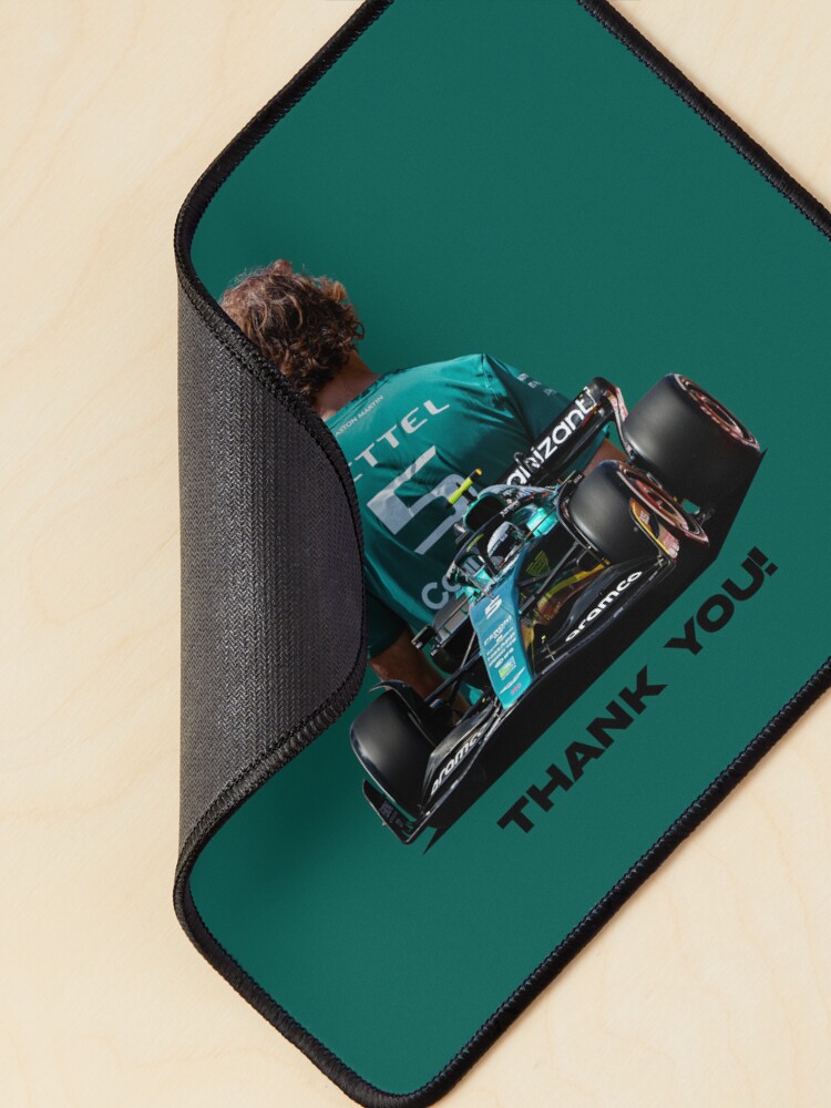 "Thank You Sebastian Vettel - F1 2022 v3" Mouse Pad for Sale by F1RB ...