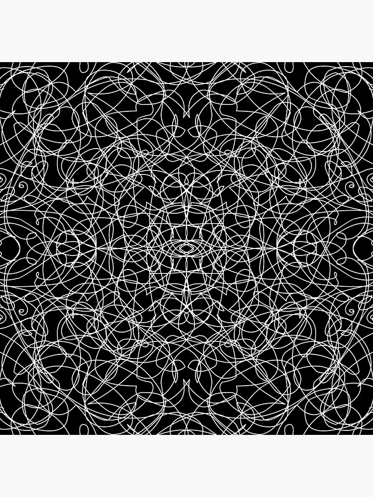 "Black and white aesthetic net seamless pattern background wallpaper ...