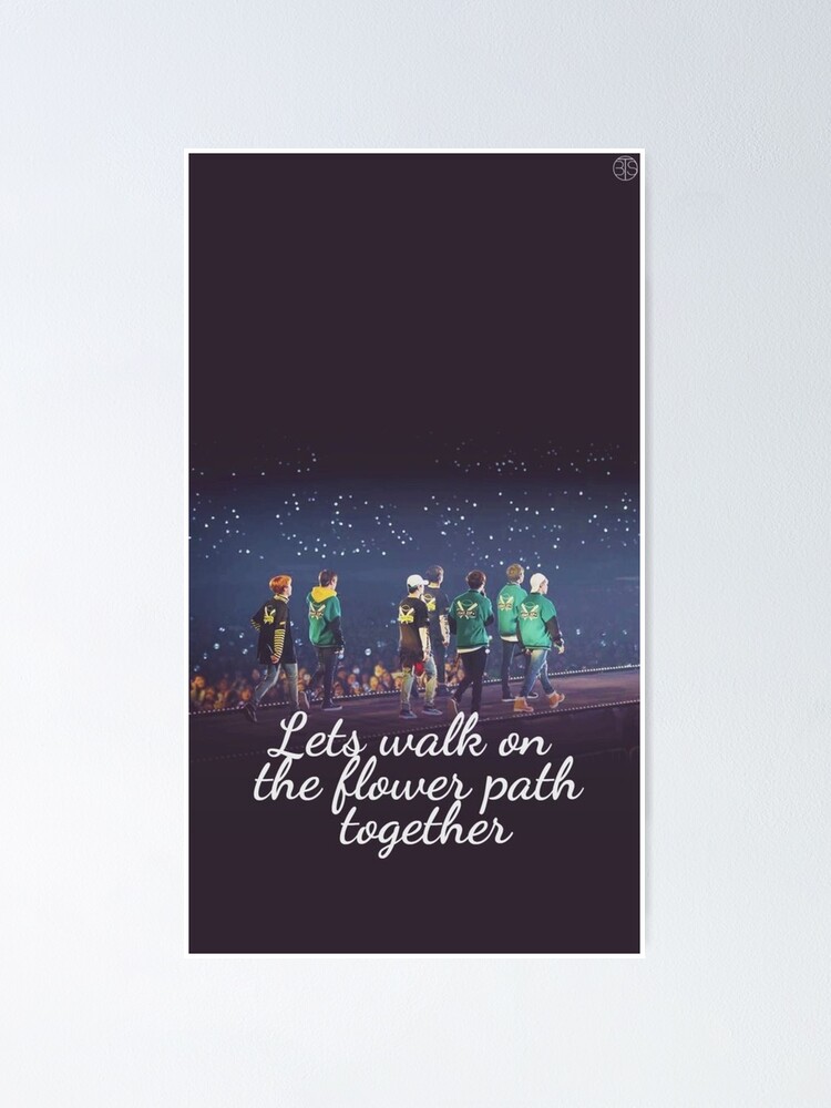 "BTS Merchandise" Poster by MissBangtan | Redbubble