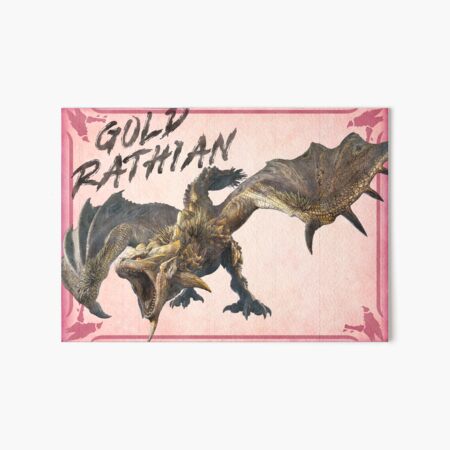"Monster Hunter Rise: Sunbreak - Gold Rathian" Art Board Print for Sale ...