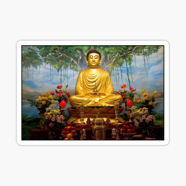 "gautam buddha" Sticker for Sale by ruchi2104 | Redbubble