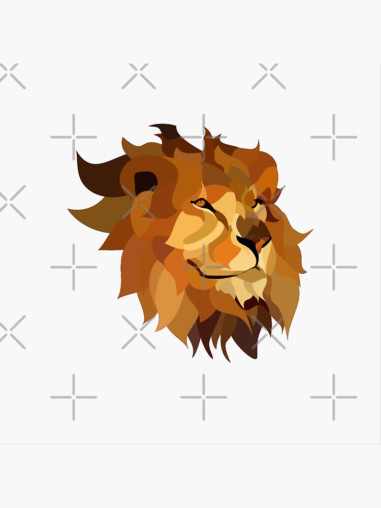 "Lion king character " Sticker for Sale by Husayn354354 | Redbubble
