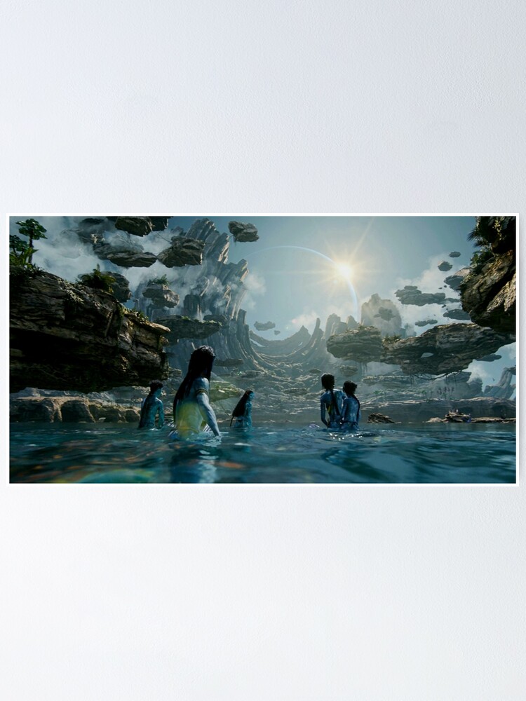 "Avatar the way of water beautiful pandora landscape" Poster for Sale ...
