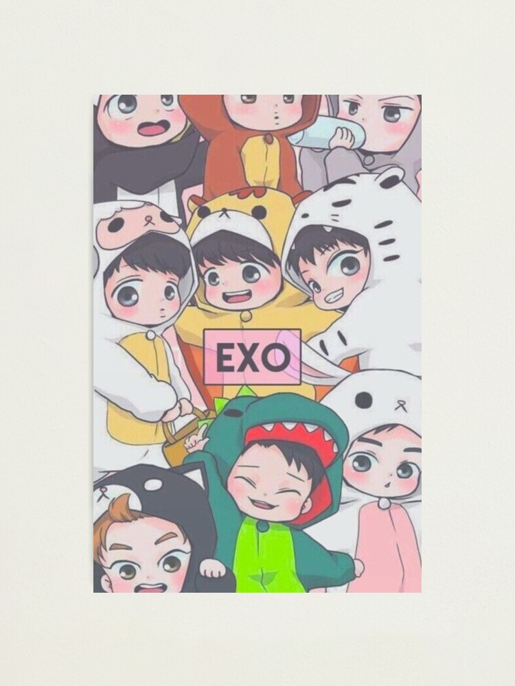 Exo Chibi Tumblr Cherrybelle, Exo Chibi, Ko Ko Bop, Chanyeol,