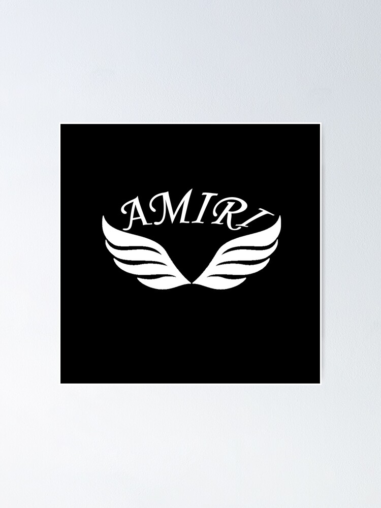 "Amiri Logo" Poster for Sale by Beltaz20 | Redbubble