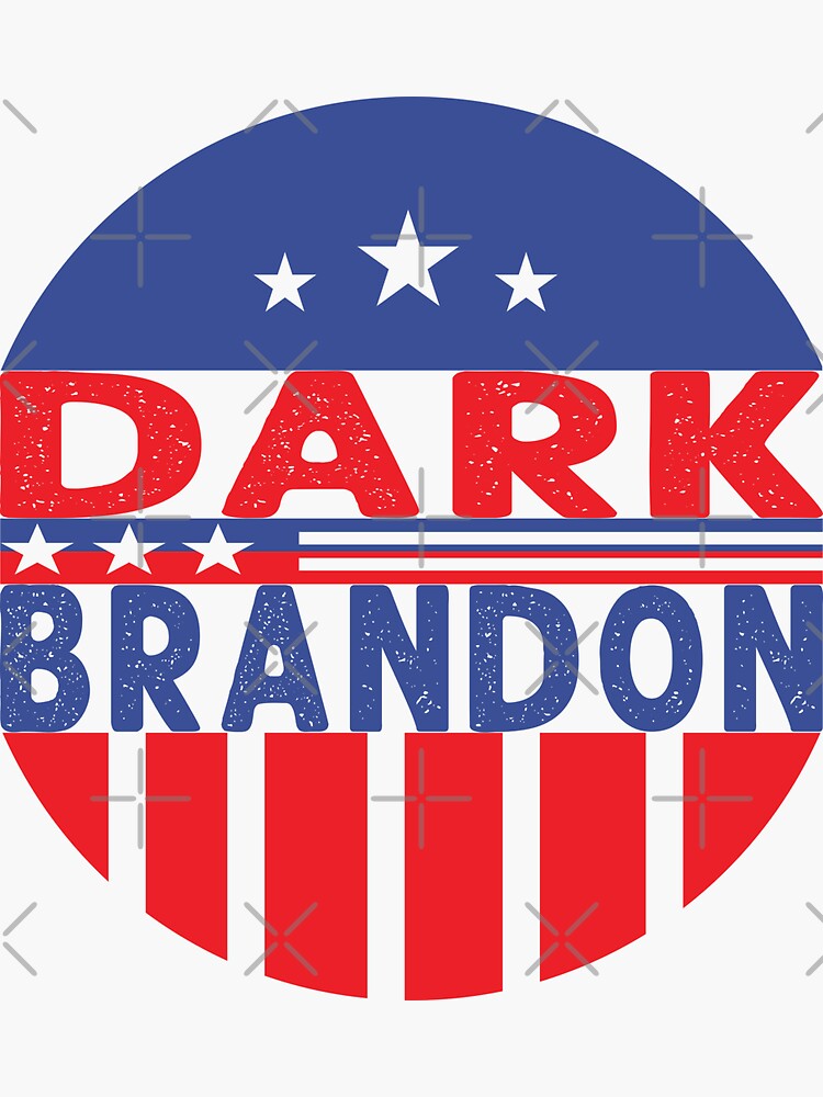 "dark brandon" Sticker for Sale by yanoshop | Redbubble