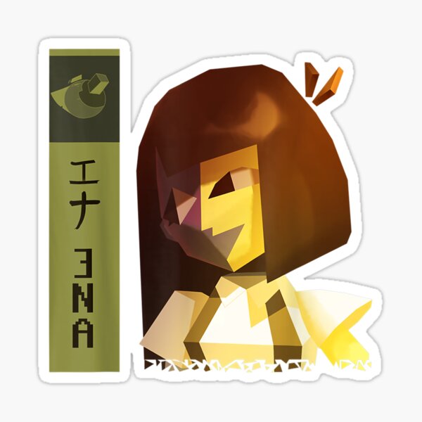 "Ena Aesthetic Official" Sticker for Sale by gemyga | Redbubble