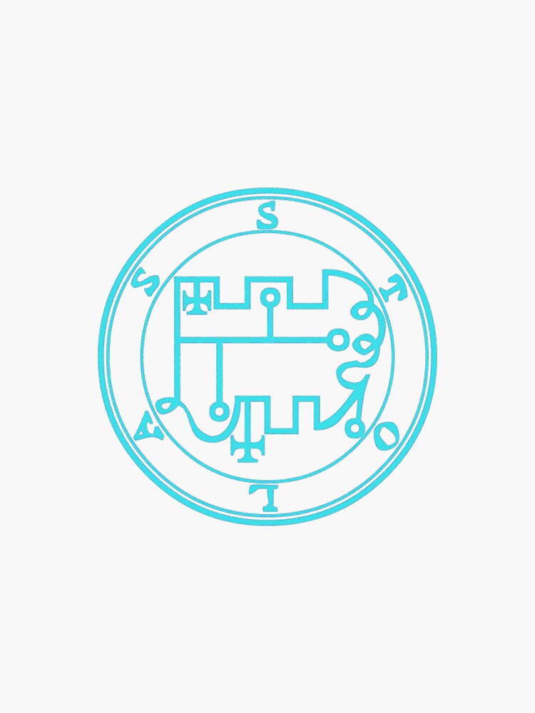"Stolas Sigil " Sticker for Sale by rksharkd98 | Redbubble