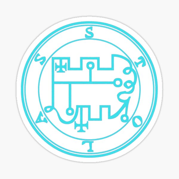 "Stolas Sigil " Sticker for Sale by rksharkd98 | Redbubble
