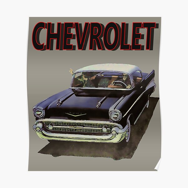 1957 Chevy Posters | Redbubble