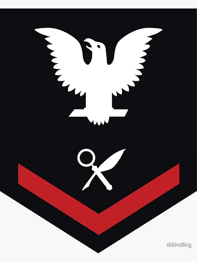 "IS3 Intelligence Specialist Third Class" Sticker for Sale by ...