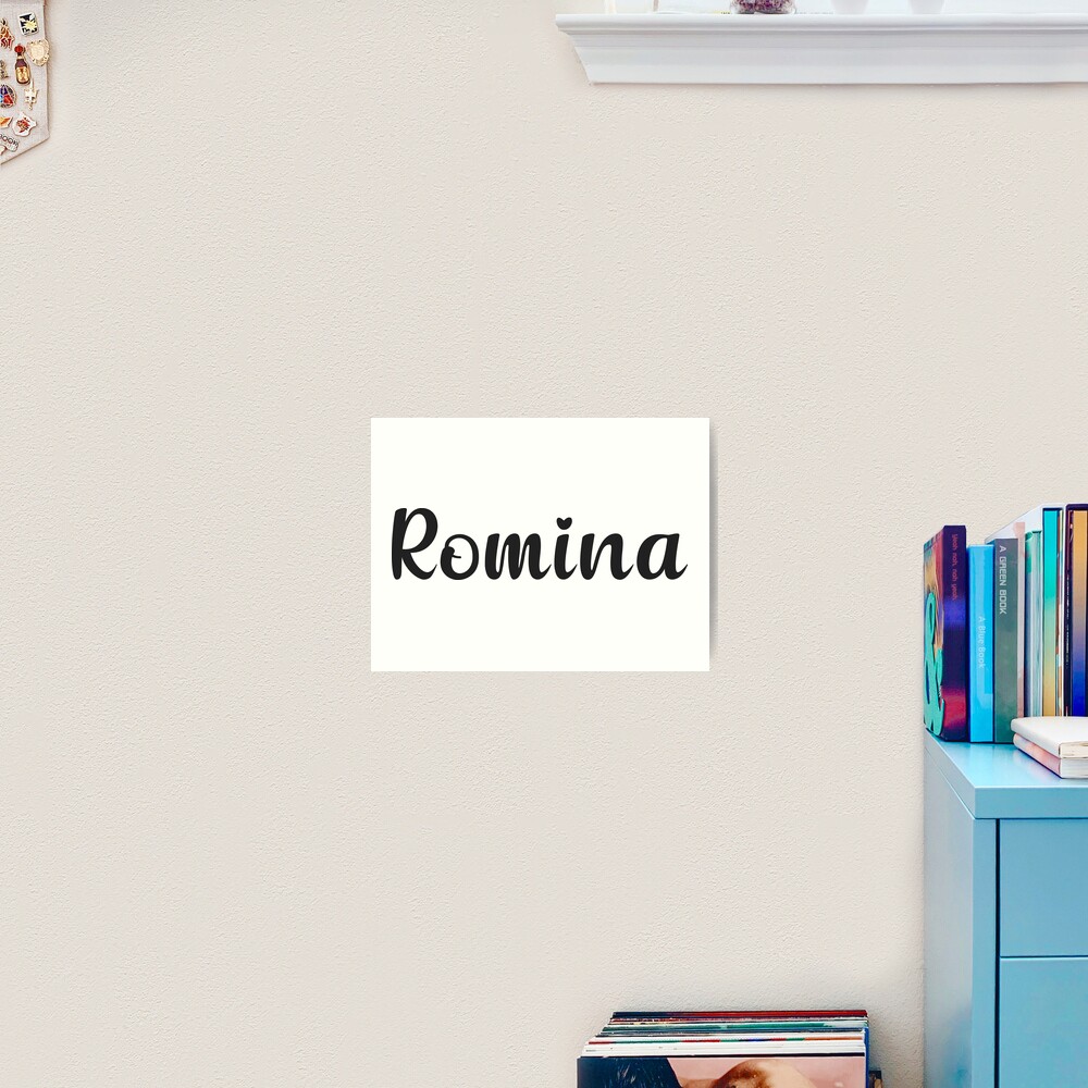 "Romina Name" Poster for Sale by 99Posters | Redbubble
