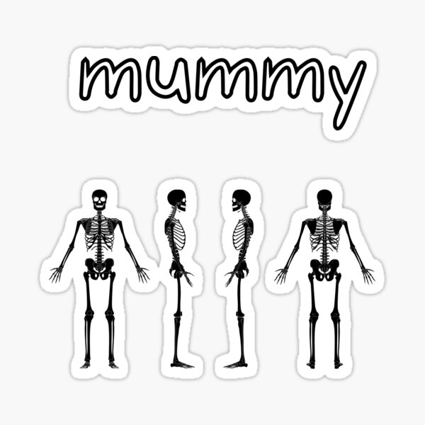 "mummy movie bumper" Sticker for Sale by ROBOUE | Redbubble