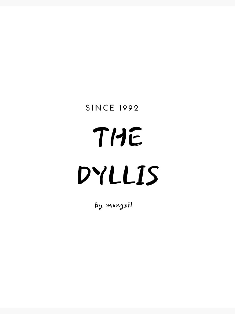 "THE DYLLIS for basic" Sticker for Sale by THEDYLLIS | Redbubble