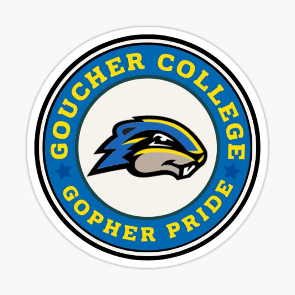 "Goucher College Sticker" Sticker for Sale by monicavaldez | Redbubble