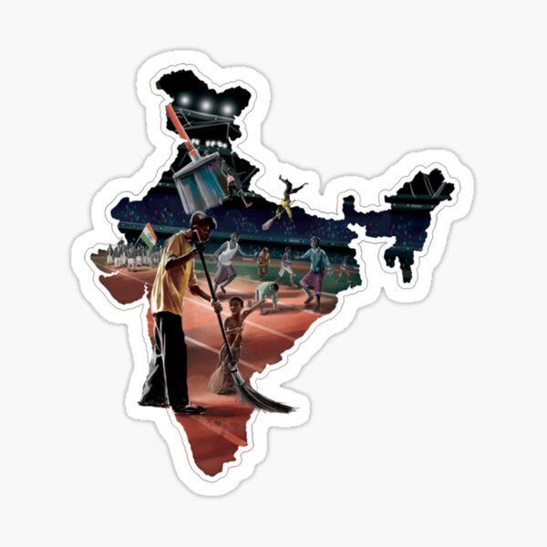 "Commonwealth Games " Sticker for Sale by BlueGirafeStor | Redbubble