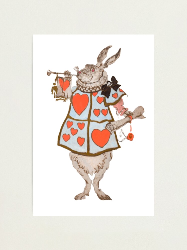 "White Rabbit with Herald's Costume Design for Alice in Wonderland ...