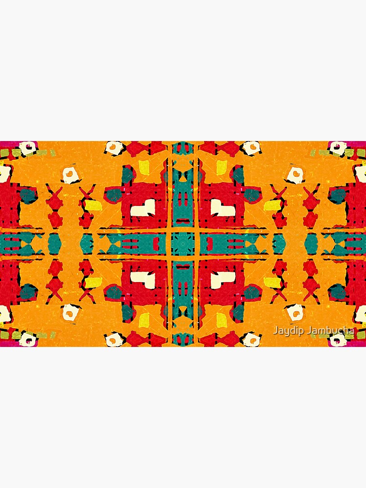 Igorot Pattern Tribal Pattern Watercolor Patternsdaisy Patterns Sticker For Sale By