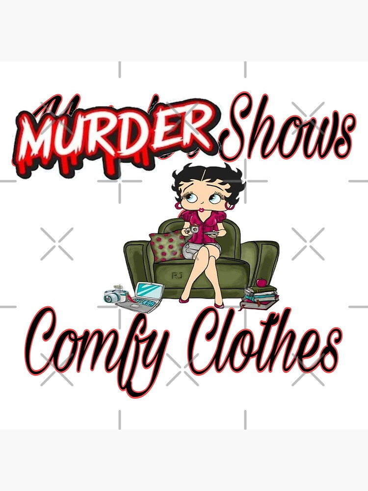 "Betty Boop Murder Shows" Poster for Sale by BOSTONDesigngal | Redbubble