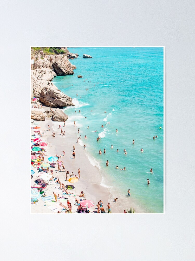 "Coastal, Beach art, Blue Water, Sea, Ocean" Poster for Sale by ...