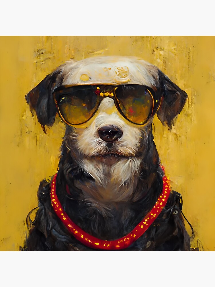 "This DOG is a GOD" Sticker for Sale by PIatov | Redbubble