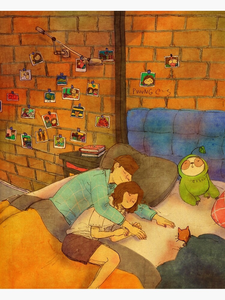"Napping together" Poster by puuung1 | Redbubble
