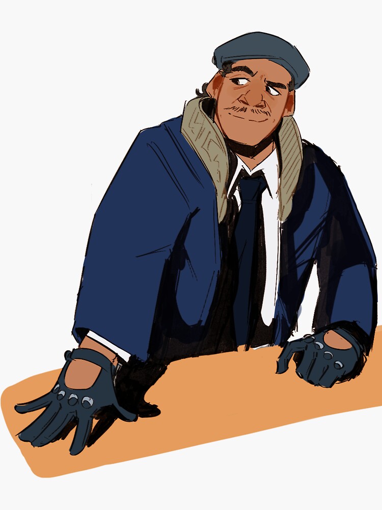 "Cabby 9" Sticker for Sale by Gibsalot | Redbubble