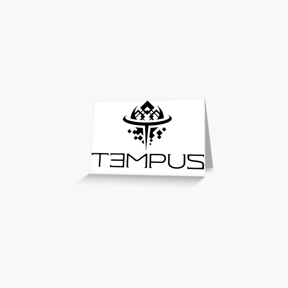 "HoloTempus | HoloStars EN Tempus Logo (BLACK)" Greeting Card for Sale ...