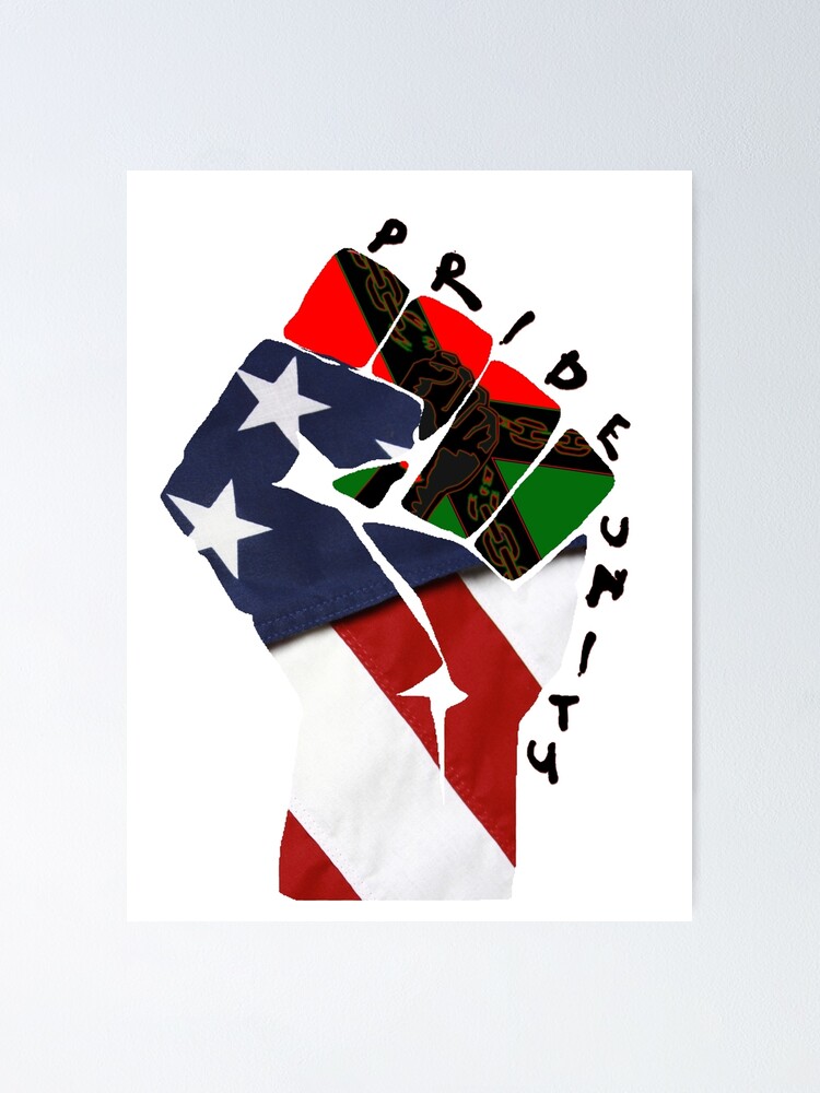 "Pride & Unity" Poster for Sale by KushindaUSA | Redbubble