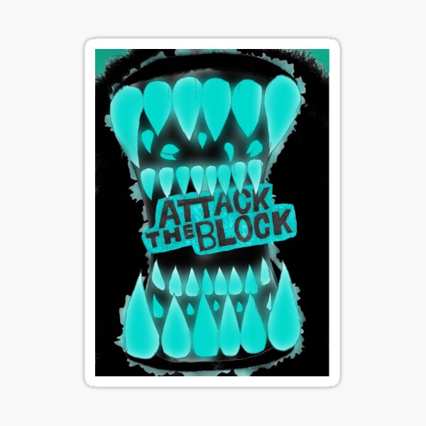 "Attack the block " Sticker for Sale by IM-MS04 | Redbubble