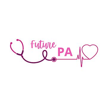 "Future PA" Sticker for Sale by vickykuprewicz | Redbubble