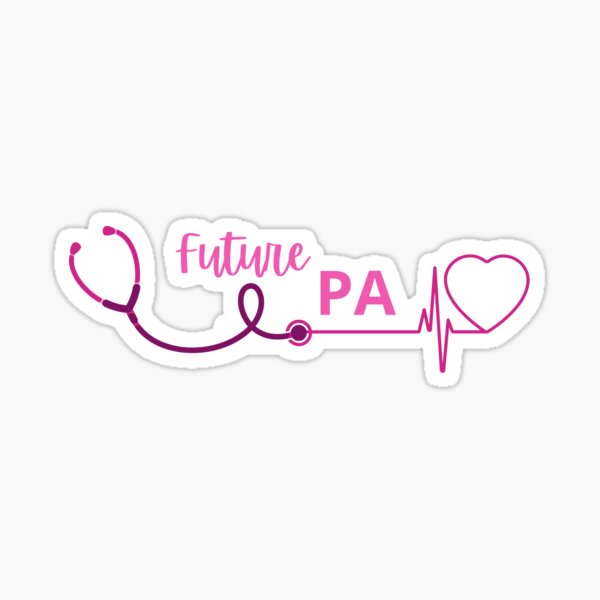 "Future PA" Sticker for Sale by vickykuprewicz | Redbubble